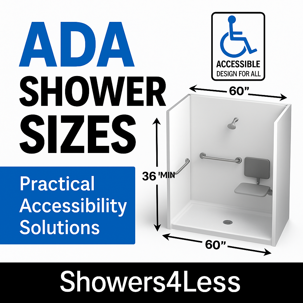 ADA Shower Sizes & Real-World Accessibility | Showers4Less – showers4less
