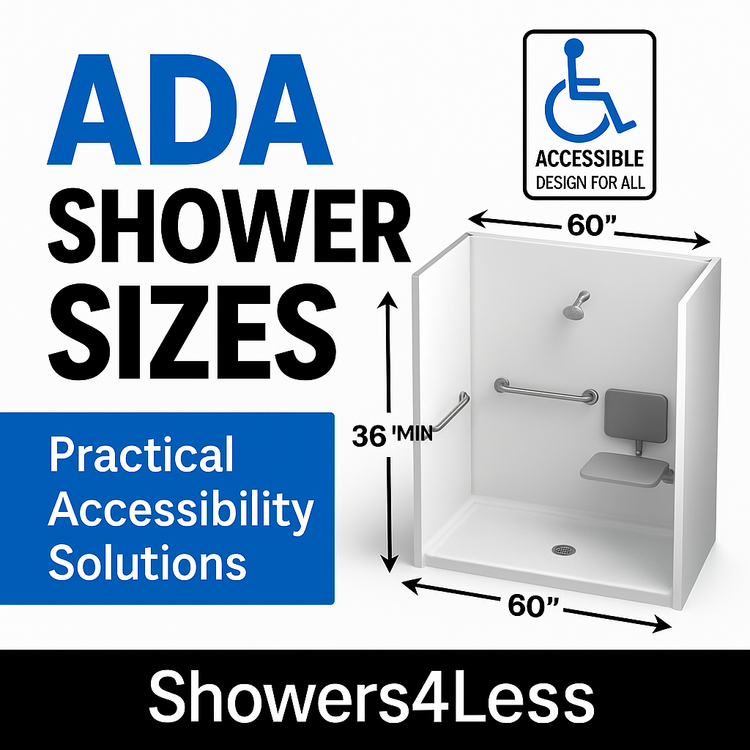 ADA Shower Sizes & Real-World Accessibility | Showers4Less – showers4less