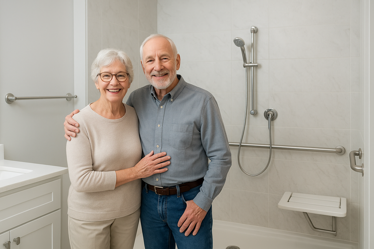 Why Handicap Showers Can Help Seniors Stay Home Longer – showers4less